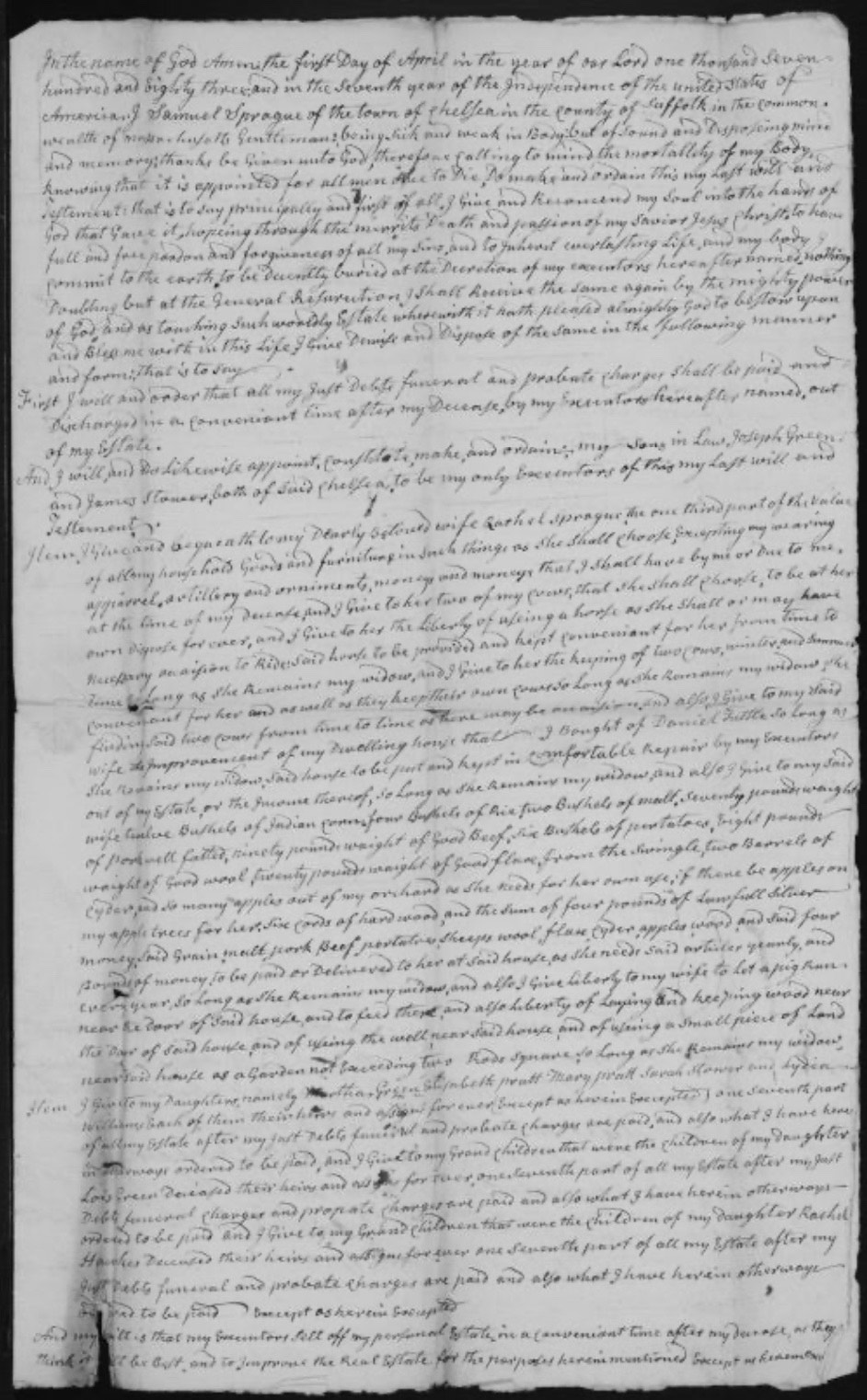 Captain Samuel Sprague: Revere’s First Great Patriot | RMBGRC.org