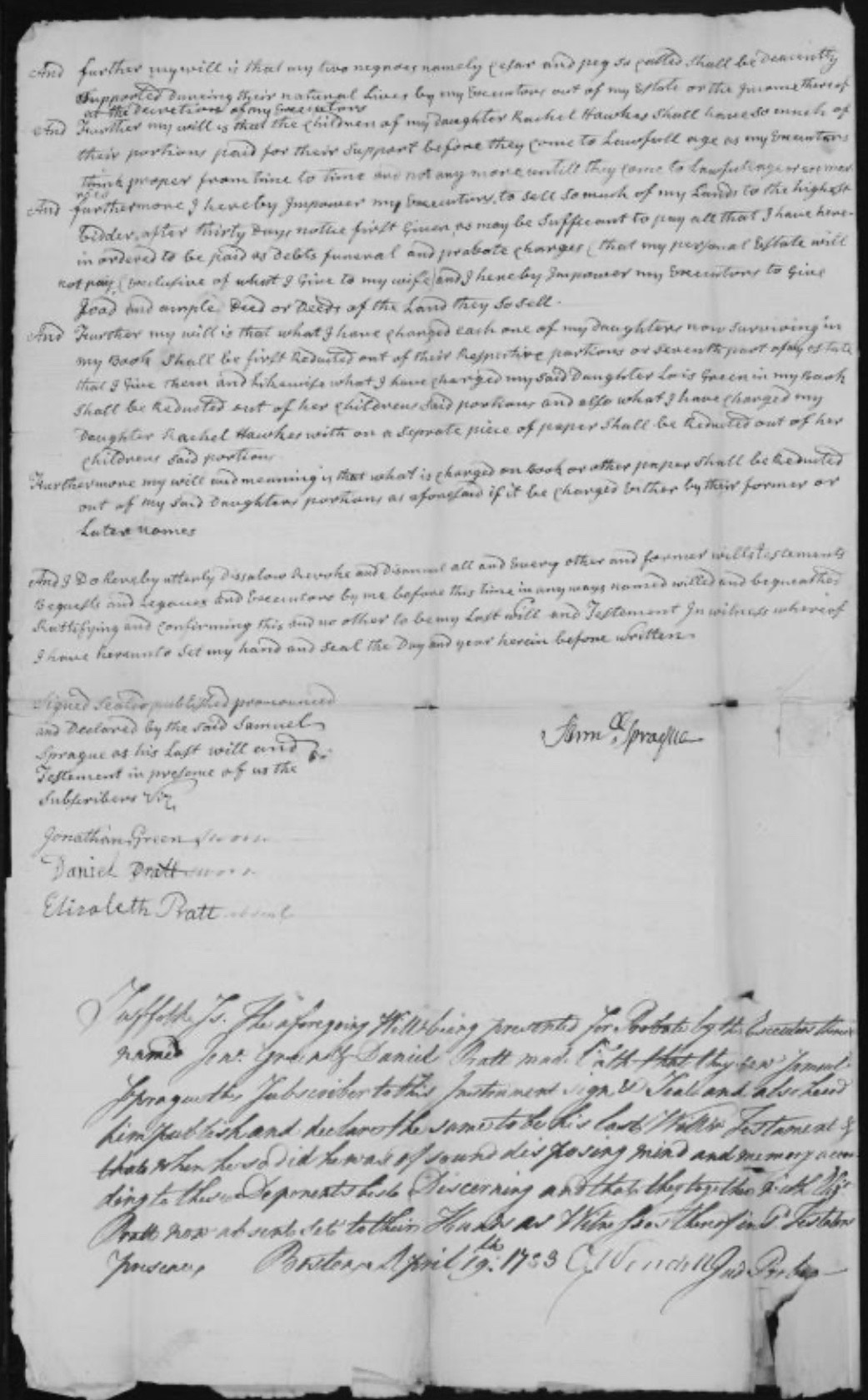 Captain Samuel Sprague: Revere’s First Great Patriot | RMBGRC.org